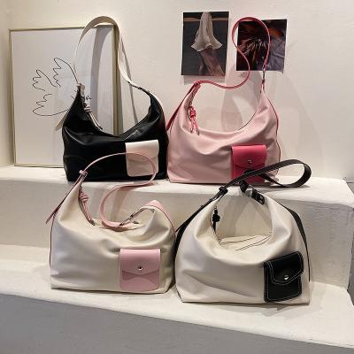 Cina Borse per donne 2024 estate grande capacità borsa da spalla in PU alla moda e versatile in vendita
