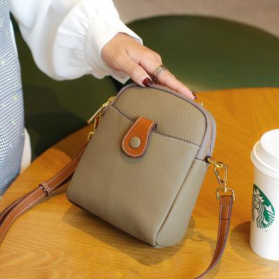Cina 2024 Chic Real Leather Piccole borse e borse da mano per donne Summer Simplicity Collection in vendita