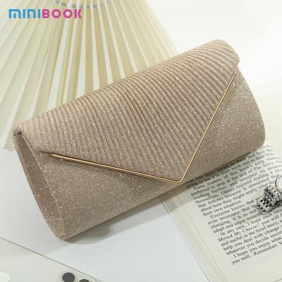 Cina Buttone Magnetico Poliester Personalizza Borsa Da Mano Per Cena Donna Borsa A Spalla in vendita