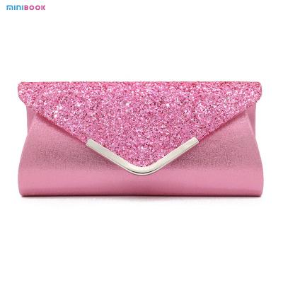 Cina Elegante e elegante borsa da portafoglio in PVC borsa da mano Crystal Bling per moda femminile in vendita