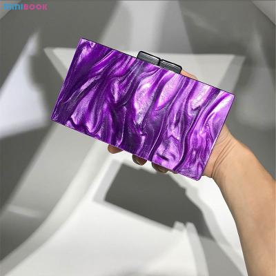 Cina Customized Letter Pattern Minibook Evening Bag for Women's Party Acrylic Texture in vendita