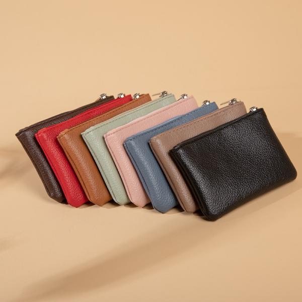 Quality Customizable PU Leather Wallet Purse Handbag for Men and Women in Slim Long for sale