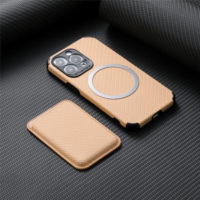 China Luxury Business Wallet Case for iPhone 15 2 in 1 Detachable Card Holder PU Leather Cover for sale