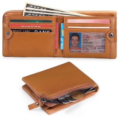 中国 スタイリッシュな男性用 RFID 財布 開閉式 旅行やビジネス用 防盗デザイン 販売のため