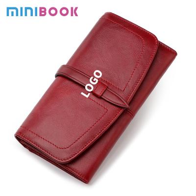 Cina Portafoglio in pelle borsa da scatto per donne di moda MOQ basso in vendita