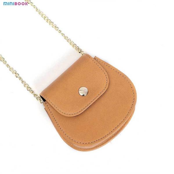 Quality Retro Chain Genuine Cow Leather Mini Lipstick Bag for Women One Shoulder Crossbody for sale
