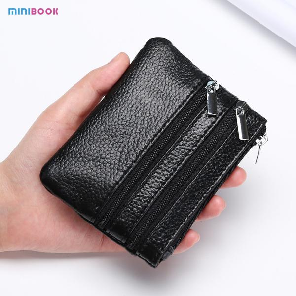 Quality 2023 Fashion Designer Bags Genuine Leather Coin Purse with Key Ring in Pure for sale