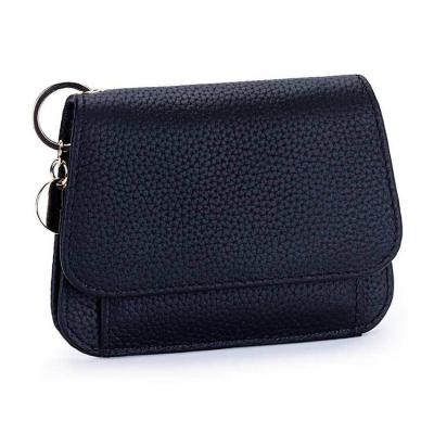 Cina Negozio Dolcetto Color Portable Wallet Genuino Cuoio Clutch Moneta Borsa Per Ragazze in vendita