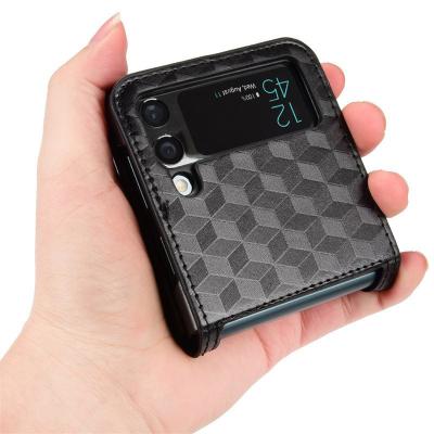 Cina Cassa per telefono in pelle di lusso a prova di urti per Samsung Galaxy Z Flip 4 in vendita