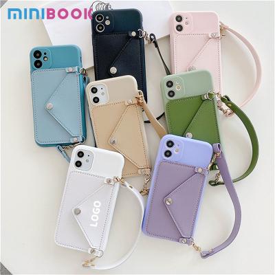 Cina 2023 Luxury Nuovo TPU PU Case per cellulari per iPhone 11 12 13 14 15 Pro Max puls XS XR in vendita