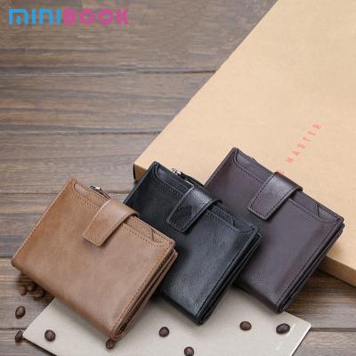 China Acceptable OEM ODM Minibook Card Clip for Custom Logo and Short Card Holder Purse for sale
