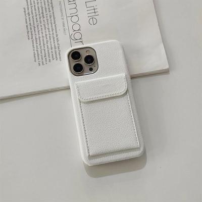 Cina Cassa per telefono in cuoio per portacarte artigianale con caratteristica antiurto e design di lusso in vendita