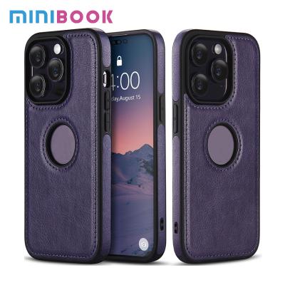 Cina Cassa per telefono in pelle di lusso PU a prova di urti per iPhone 14 13 12 11 Plus Pro Max Copertina posteriore in vendita