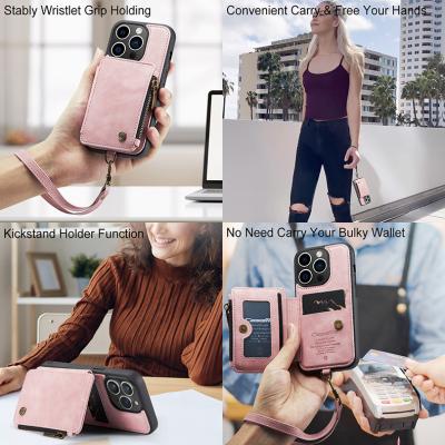 Cina Ricarica wireless Copertina per telefono cellulare in pelle a prova di urti per iPhone 14 Pro Max in vendita
