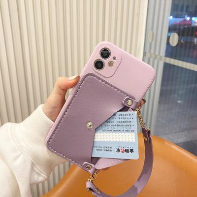 Cina Casse per cellulari 2023 TPU Borsa da portafoglio in pelle per iPhone 11 12 13 14 15 Pro Max XS XR in vendita