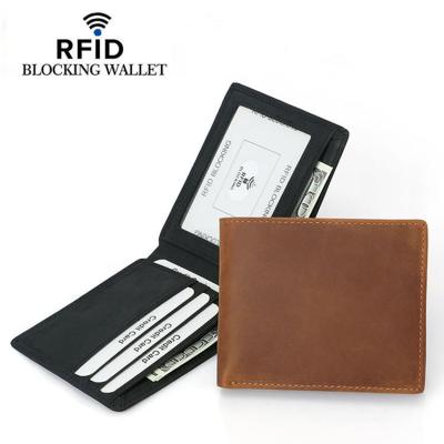 中国 安全な旅行とクレジットカード保護のために RFID 防盗ブロック 男性財布 販売のため