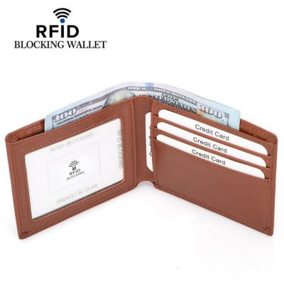中国 安全な旅行とクレジットカード保護のために RFID 防盗ブロック 男性財布 販売のため