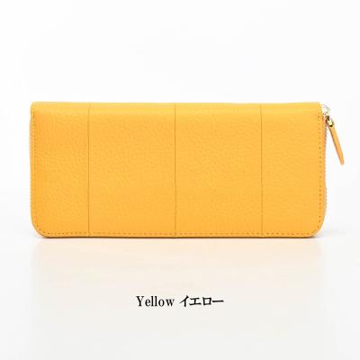 China Long Wallet Length Lady Clutch Wallet with Large Capacity and Genuine Leather Material à venda