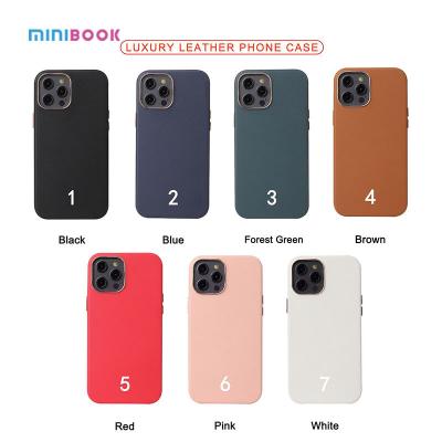Cina Minibook Design Mobile Phone Case PU pelle per iPhone 12 e protezione quotidiana in vendita