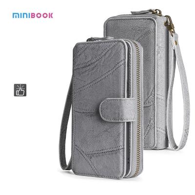 Cina Portamonete in pelle PU per iPhone 13 Pro Max Minibook multifunzione in vendita