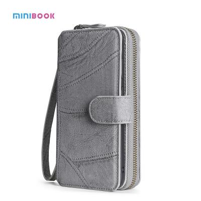 Cina Portamonete in pelle PU per iPhone 13 Pro Max Minibook multifunzione in vendita