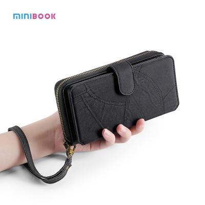 Cina Portamonete in pelle PU per iPhone 13 Pro Max Minibook multifunzione in vendita