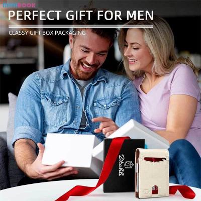 Cina Men's Genuine Leather Wallets with RFID Blocking Credit Card Holder Low MOQ Mix Models in vendita