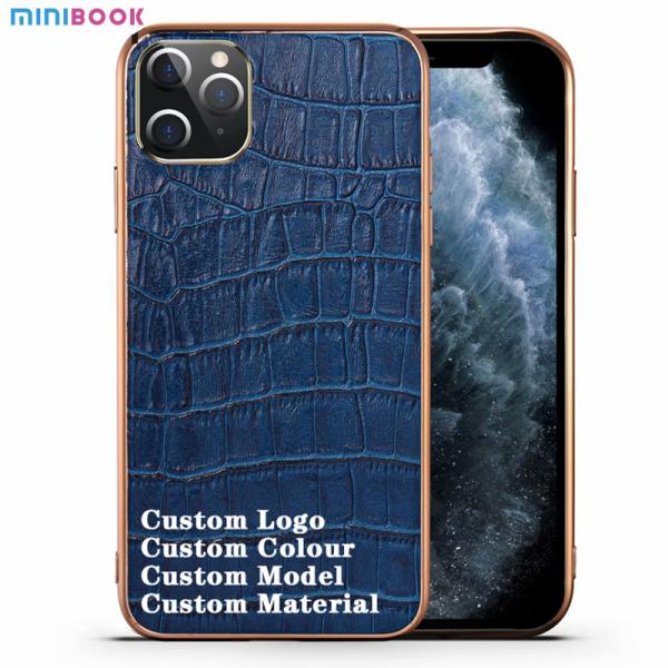 Quality Shockproof Luxury Crocodile Skin Pattern Leather Phone Case for iPhone 12 13 14 for sale