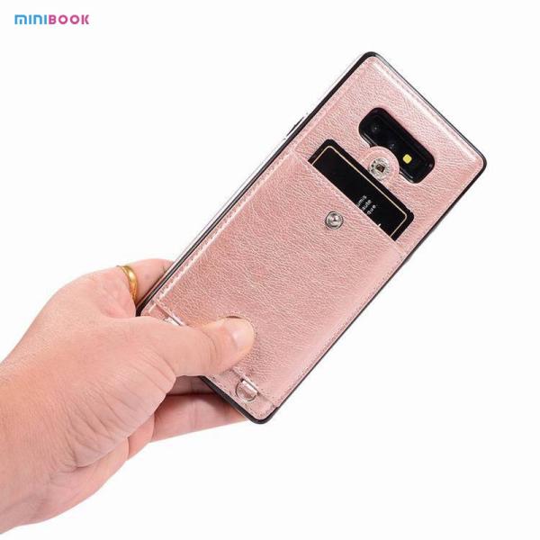 Quality OEM/ODM Mobile Phone Card Holder Case for SAMSUNG Note 9 8 Luxury Opp Bag 3 20 for sale