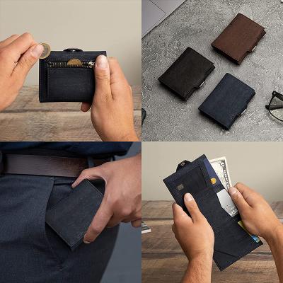 Cina Elegante portafoglio a chiusura magnetica con customisato porta pop-up e zippo in vendita