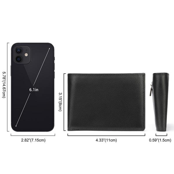 Quality Waterproof First-Layer Cowhide Wallet with Multi-Card Slots and Anti-Magnetic for sale