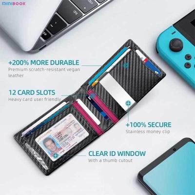 Cina Portatore di schede di blocco RFID OEM/ODM maschile con capacità extra grande e design verticale in vendita