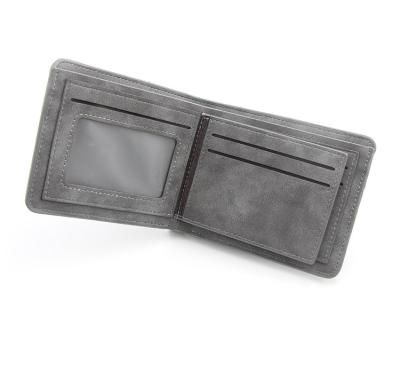 Cina Stile Borsa da uomo di moda Ultratin Vintage Matting PU Pelle Uomini Portafogli per la decorazione in vendita