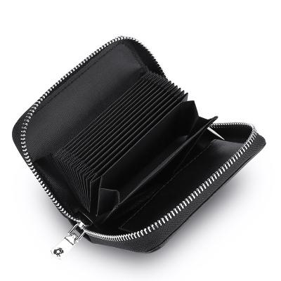 Cina Stile Moda Genuina Pelle RFID Bloccante Moda Portafoglio Carte di Credito Per Ragazze Giovani in vendita