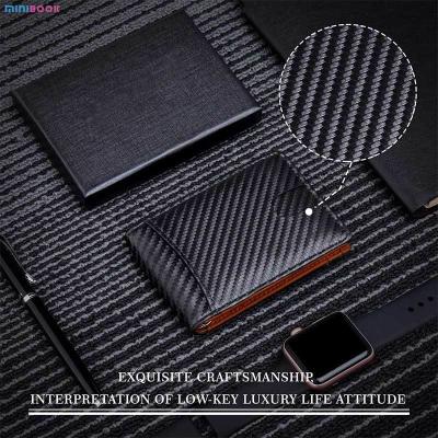 中国 MINIBOOK アドバンテージ フロントポケット RFID ブロック 二重クレジットカード 財布ホルダー 男性用 販売のため
