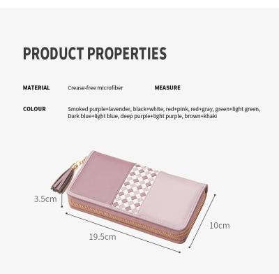 Cina Portafoglio RFID anti-furto per donne con grande capacità e portatile multi-carta in vendita