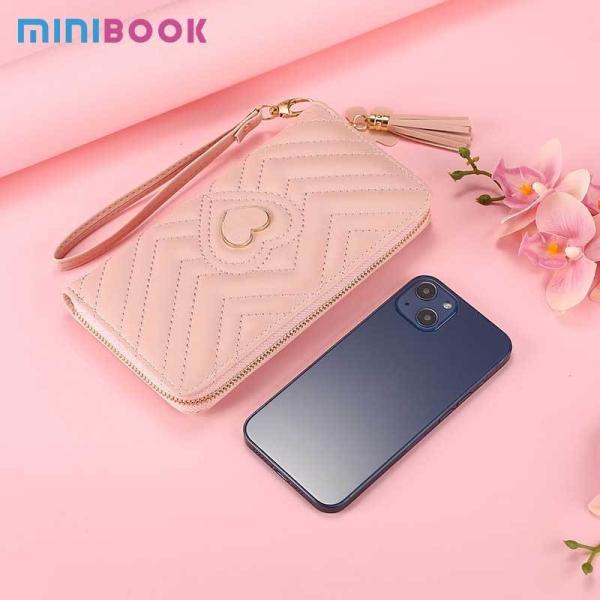 Quality Fashion Style Long Wallets for Women PU Leather Tassel Coin Purse Card Holder for sale