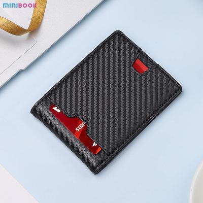 Cina Portafoglio bifold RFID maschile in pelle originale con tasche a cerniera e logo personalizzato in vendita