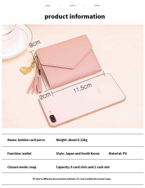 Quality Women's Small Compact Bifold Genuine Leather Pocket Wallet with Id Card Case and for sale