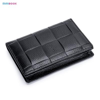 China Multi-functional Genuine Leather Card Holder for Driver's License and Change Wallet for sale