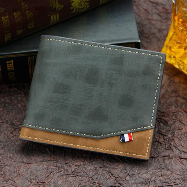 Quality Availiable Sample Portable Card Wallet Oil Wax Cowhide Leather Money Bag for Men for sale