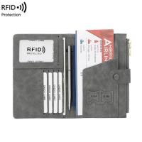 Quality Advantage Leather Unisex Rfid Passport Holder for Fashion Business Travel Card for sale