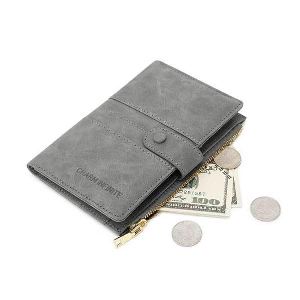 Quality Advantage Leather Unisex Rfid Passport Holder for Fashion Business Travel Card for sale