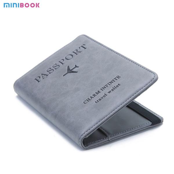 Quality Customized Pattern Minibook Passport Holder Rfid Blocking Travel Wallet for for sale