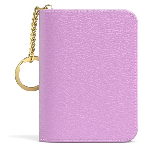 Quality Custom Printing Wallet Mobile Credit Card Holder with Keychain and Portefeuille for sale