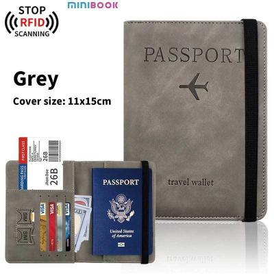 China Availiable Sample of Fashion Credit Card Wallets for Elastic Cord Travel Passport Holder Te koop