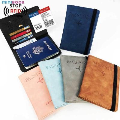 China Availiable Sample of Fashion Credit Card Wallets for Elastic Cord Travel Passport Holder Te koop