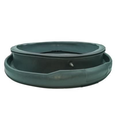 Cina Guarnizione di porta in gomma grigia per la lavatrice Samsung Ricambi originali DC97-16596A in vendita