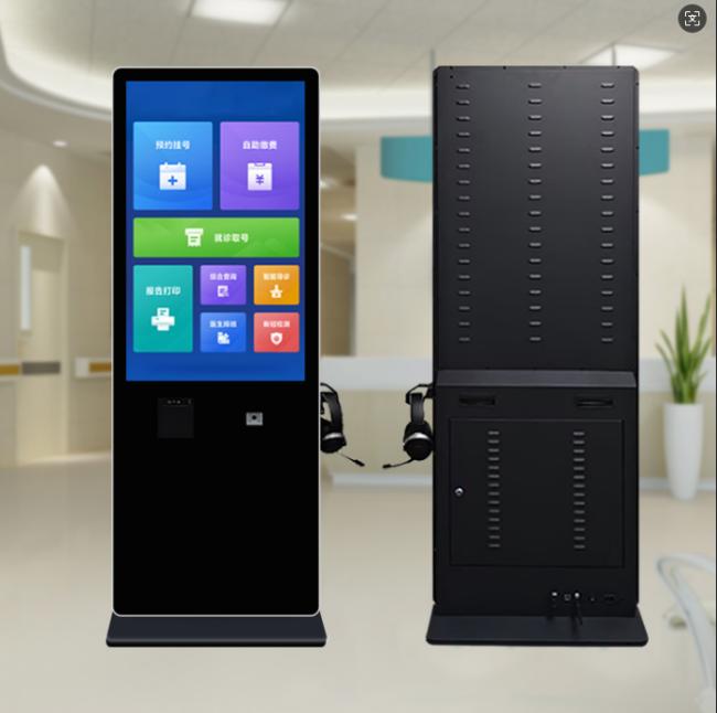 43 inch Healthcare Interactive Kiosk side view