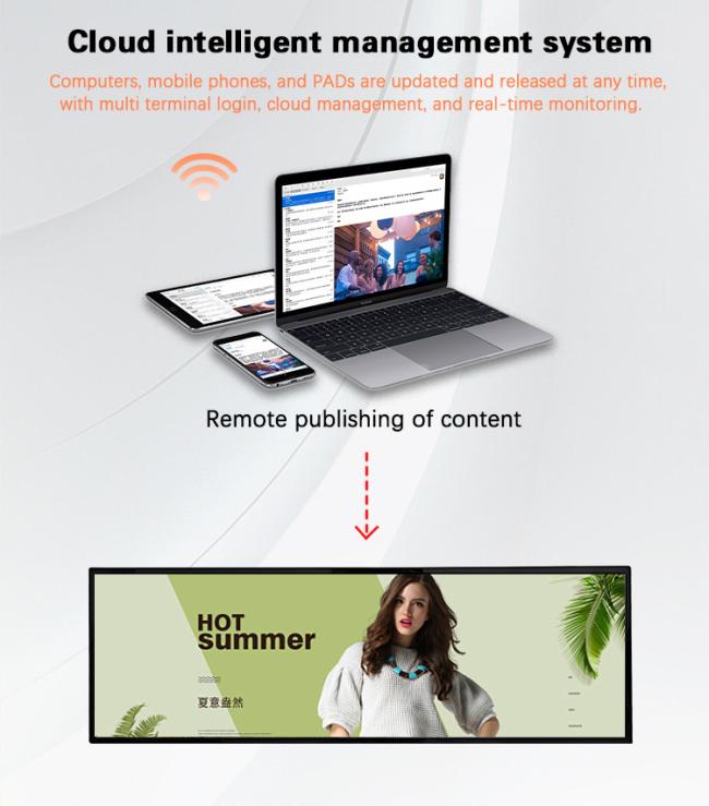 Close-up of 58.4inch 4K LCD Display